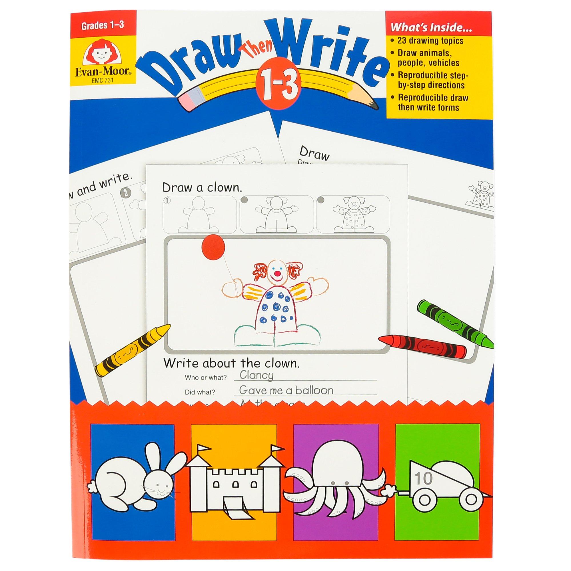 Draw Then Write Teacher Resource Reproducible, Grades 1-3 | Mardel | 580829