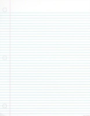 Renewing Minds, Customizable Lined Notebook Paper Blank Chart, 17 x 22 ...