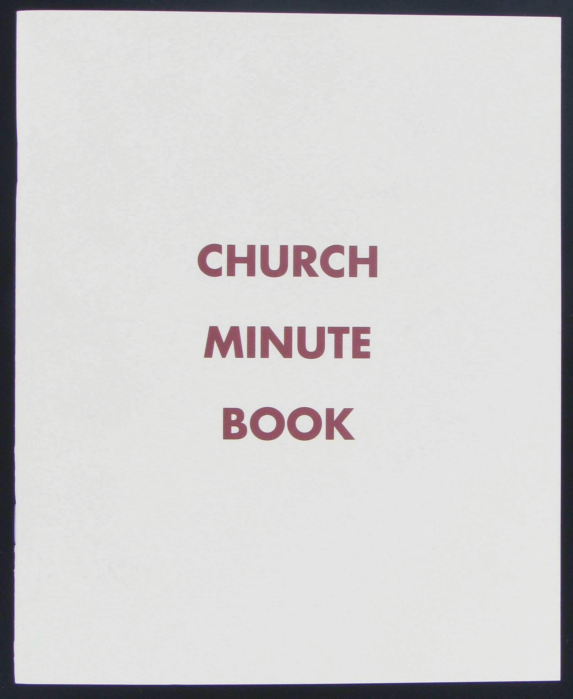 Church Minute Book, 8.25 x 6.75 inches, 54 Pages | Mardel | 812966