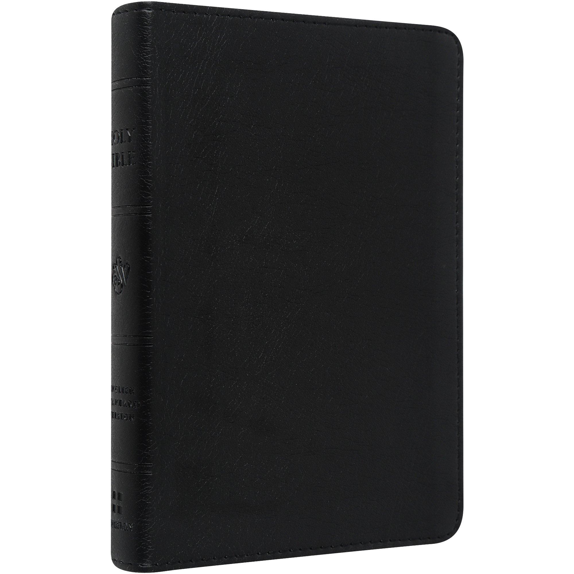 ESV, Large Print Compact Bible, TruTone Black | Mardel | 8199606