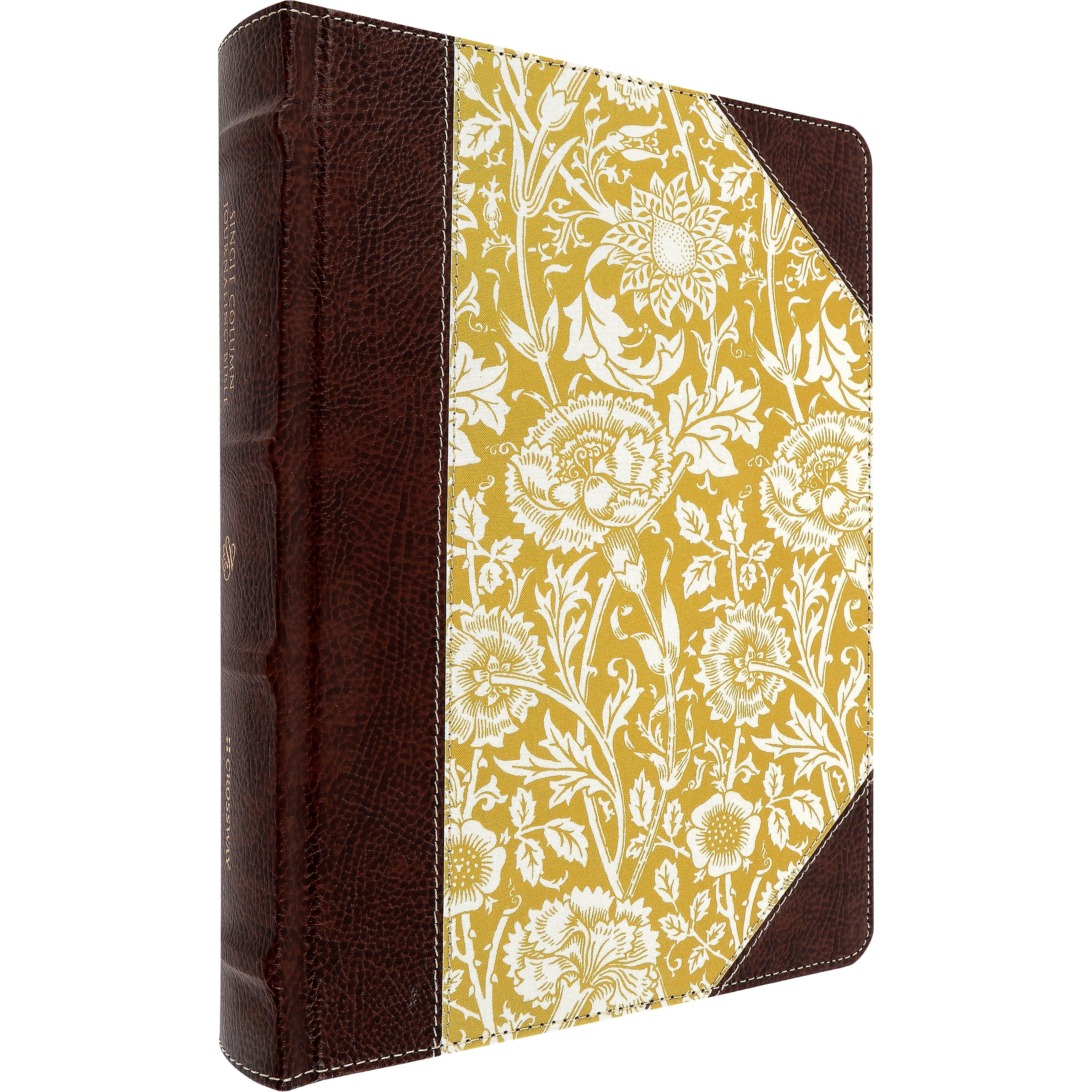 ESV, Single Column Journaling Bible, Large Print, Floral | Mardel | 8250094