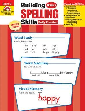 Building Spelling Skills Grade 2 Teacher's Ed, Reproducible, 160 Pages ...