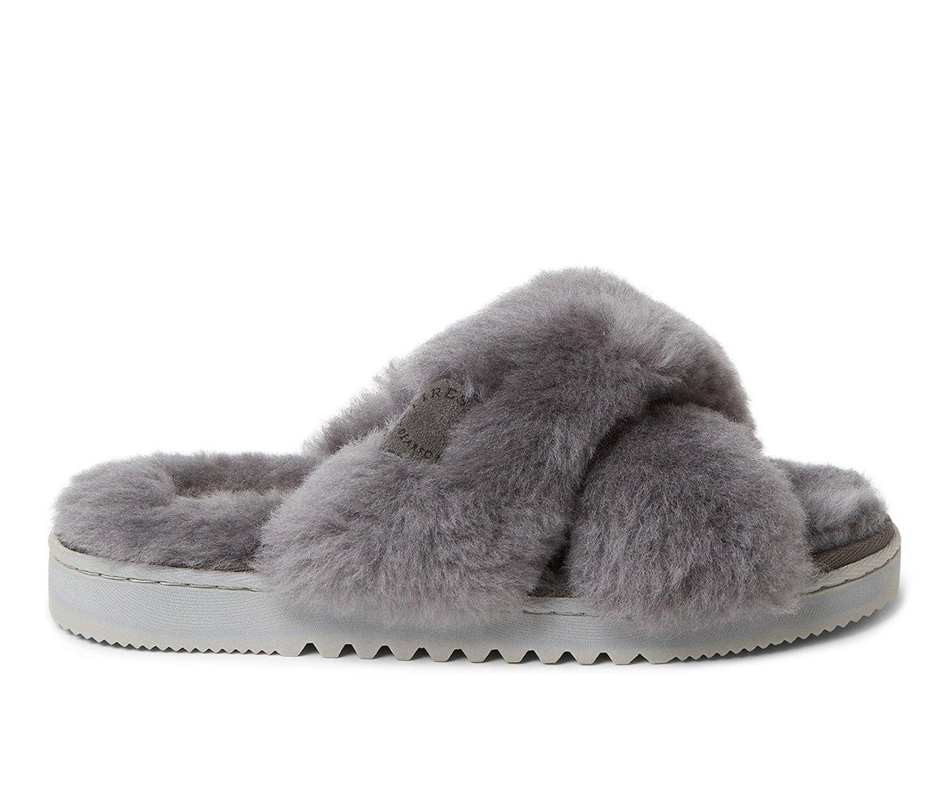 FIRESIDE By Dearfoams Cairns Genuine Shearling Slide, 58% OFF