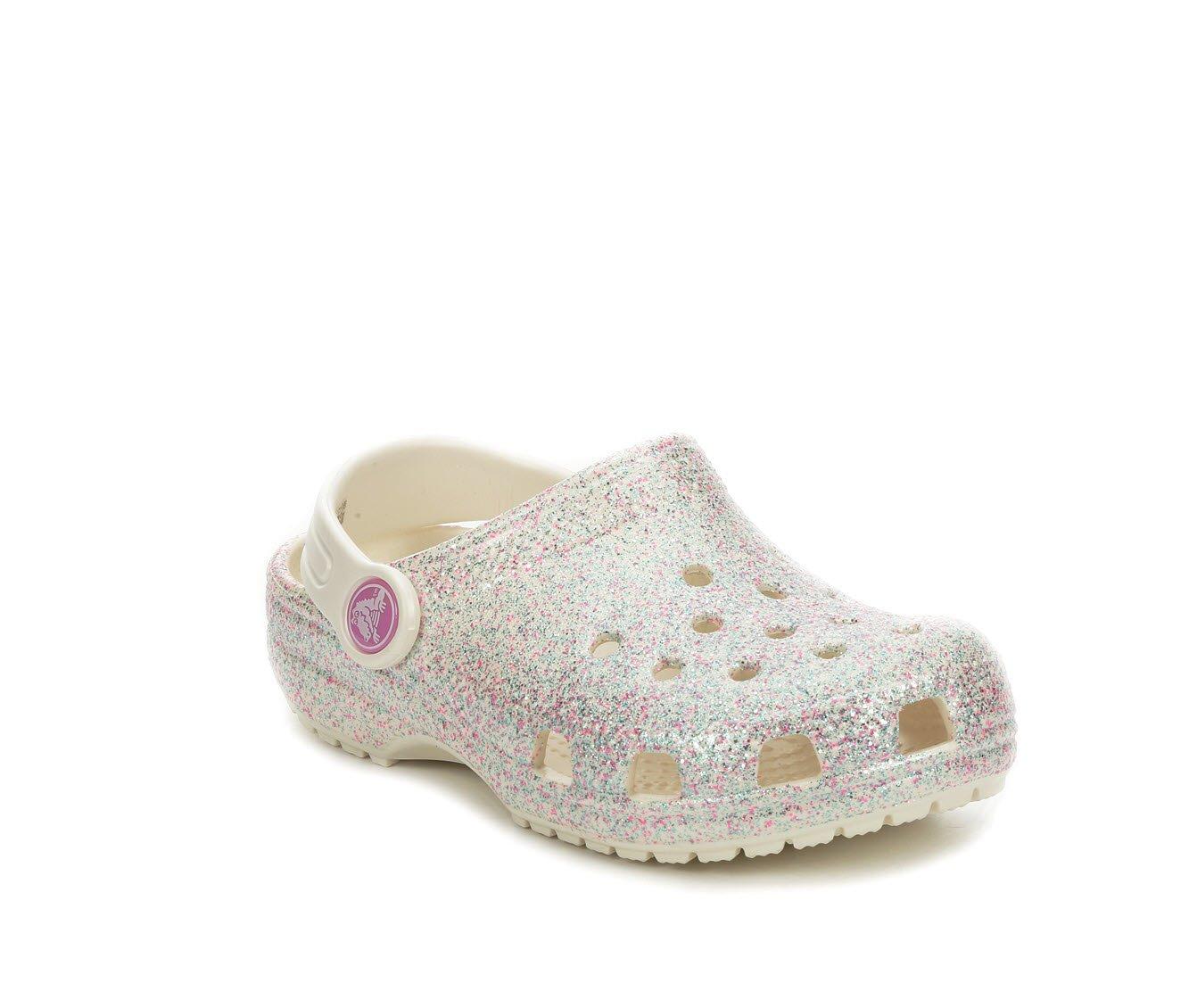 Girls' Crocs Toddler Classic Glitter 2 Clogs | Shoe Station