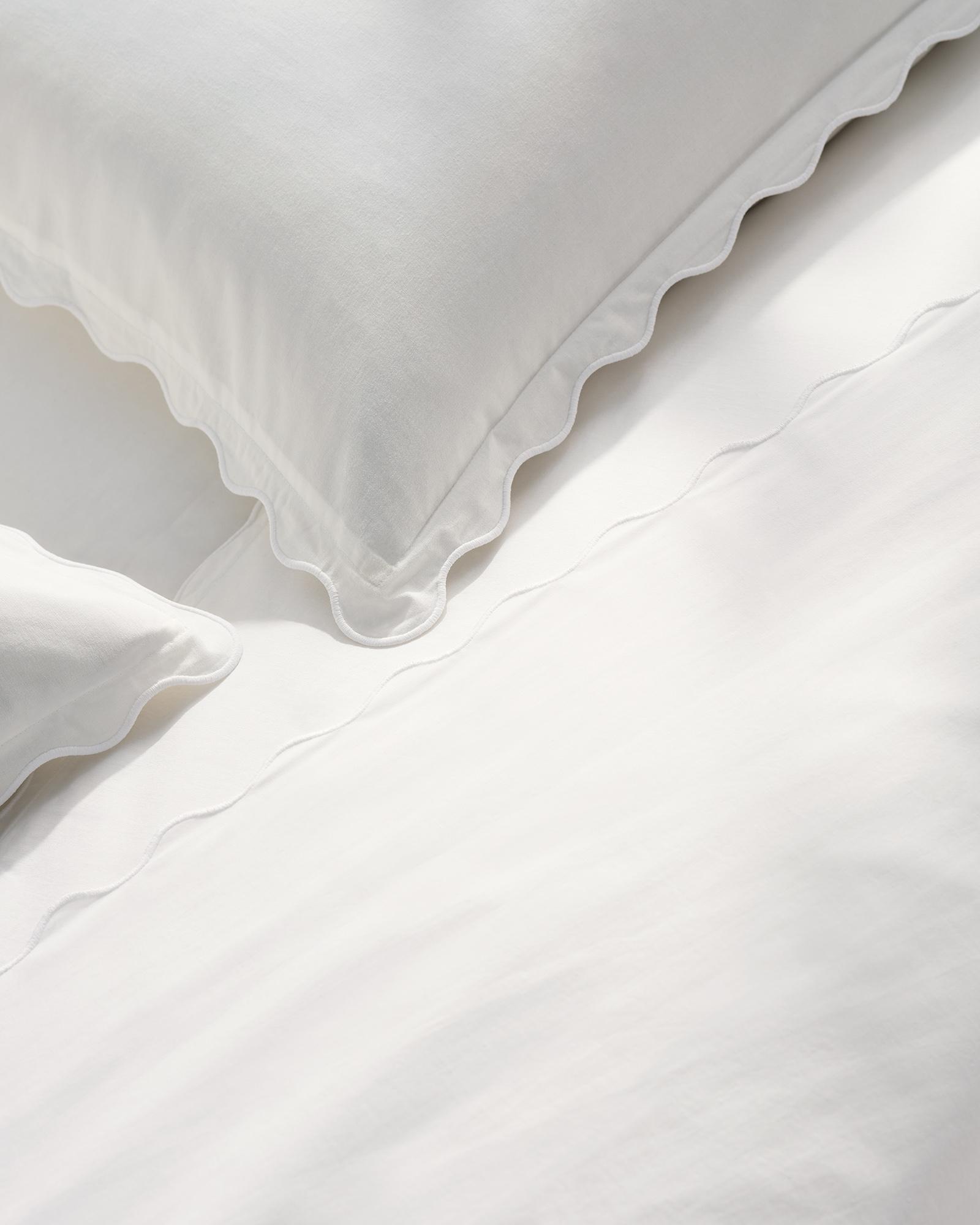 Wave Percale Bedding Bundle | Serena and Lily