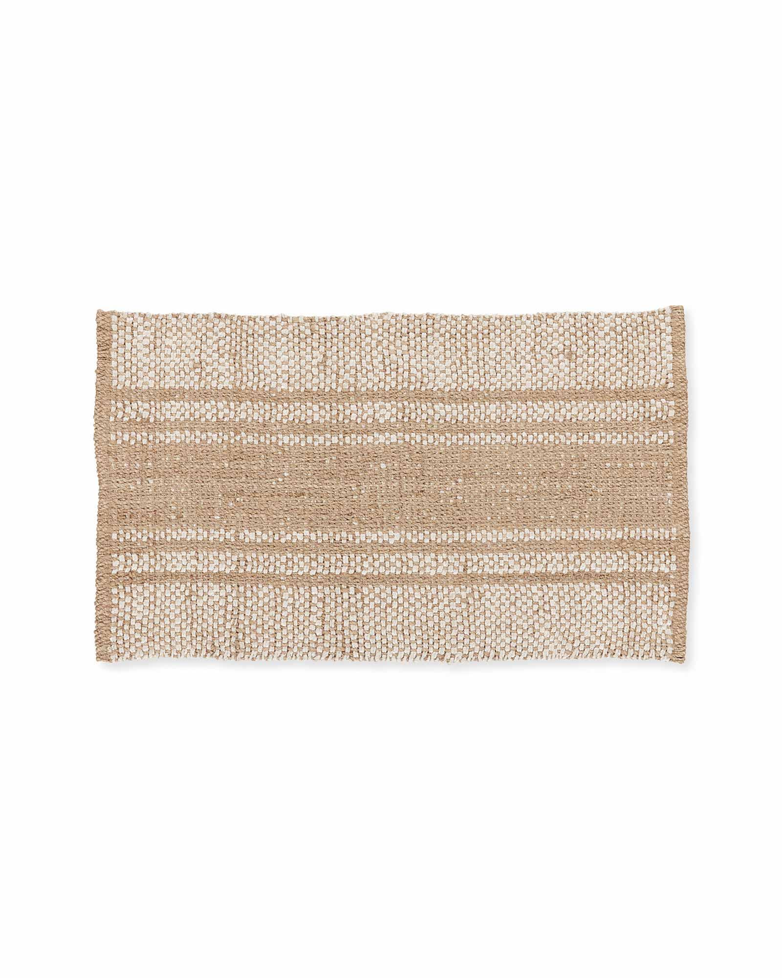 Striped Jute Mat | Serena and Lily