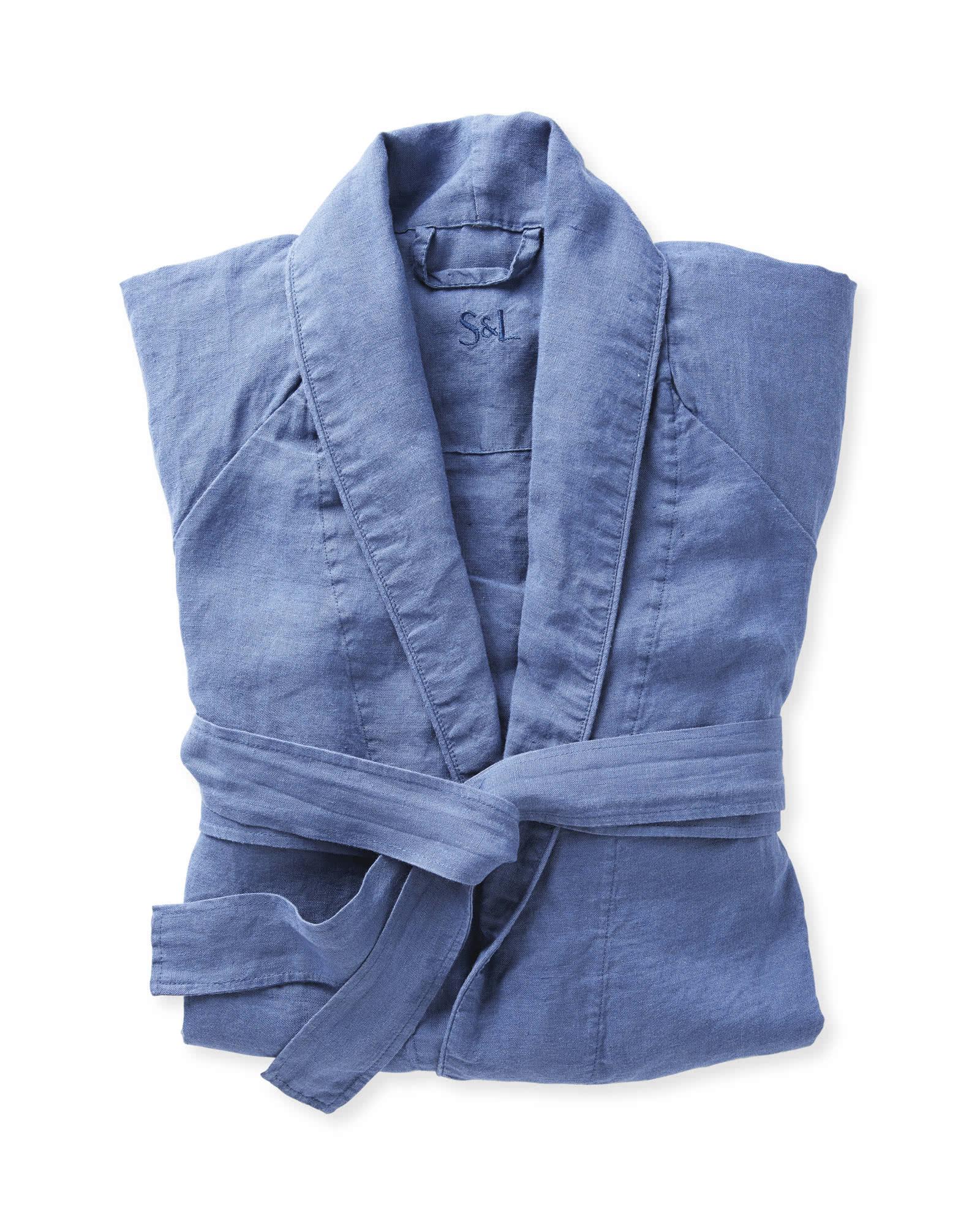 Positano Linen Robe | Serena and Lily