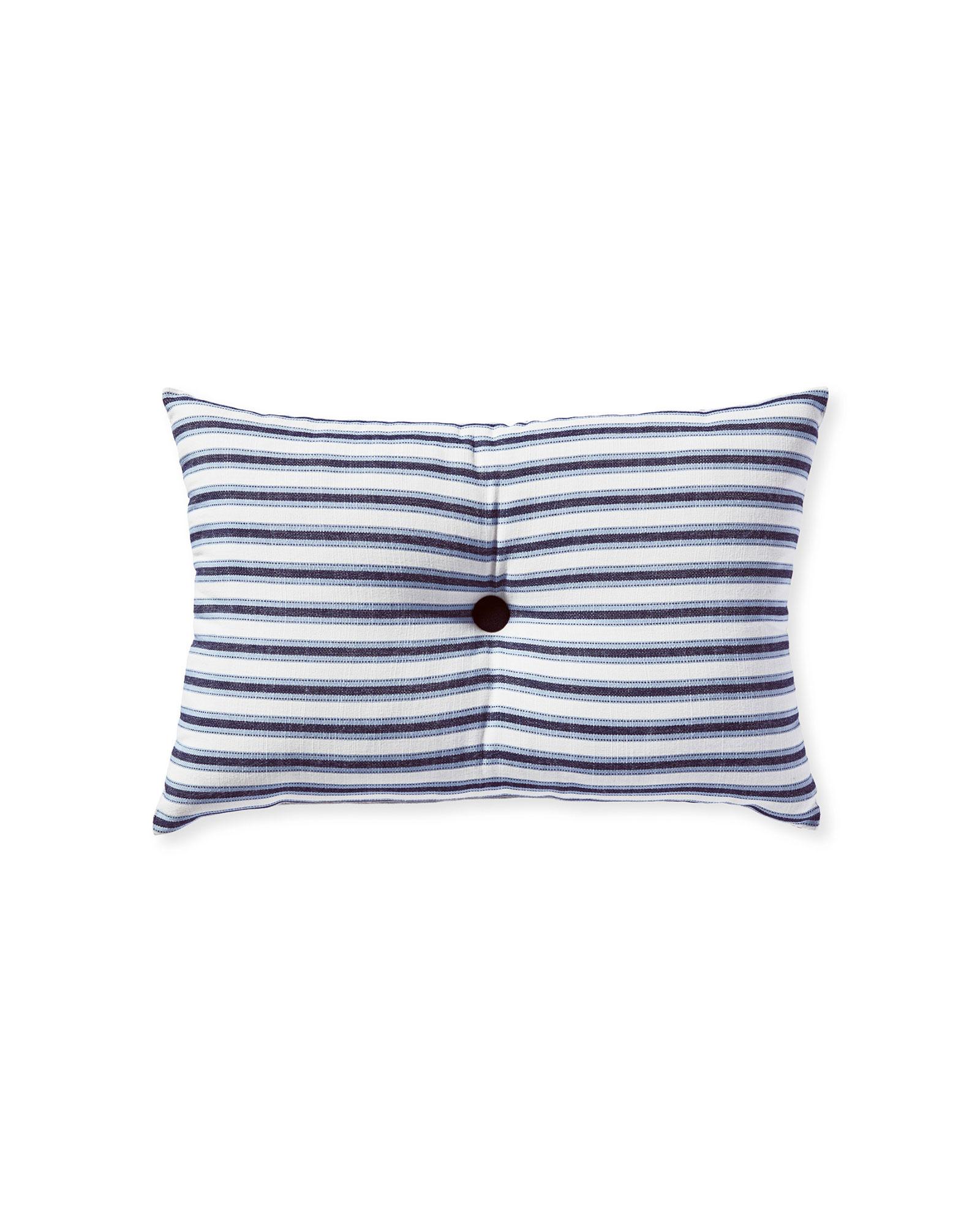 Perennials Dock Stripe Pillow | Serena and Lily