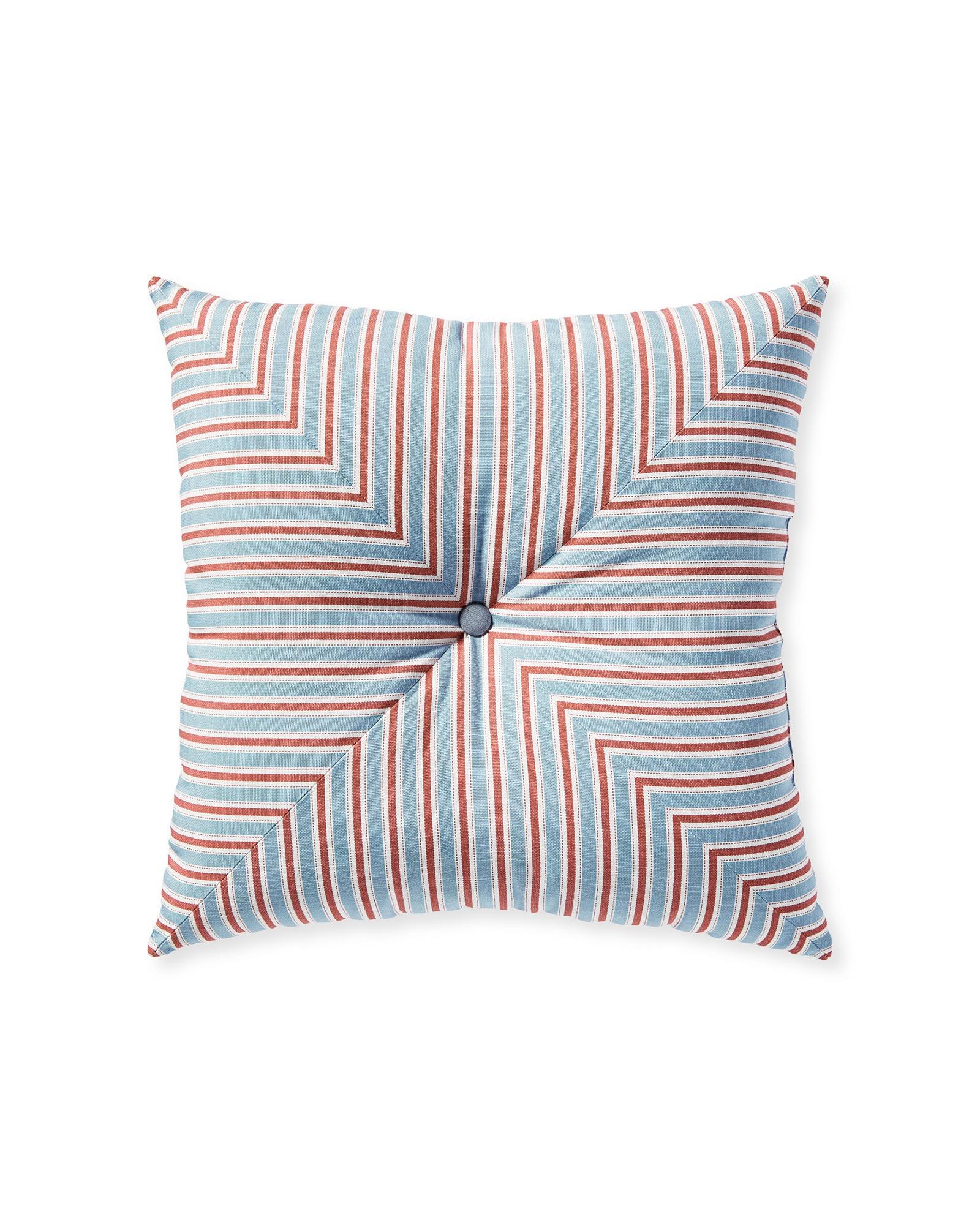 Perennials Dock Stripe Pillow | Serena and Lily
