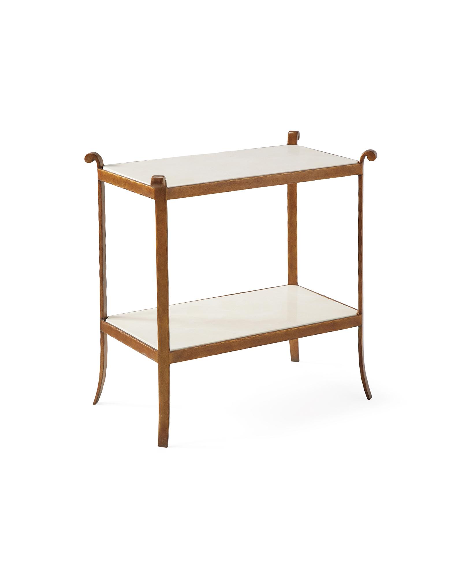 St. Germain Stone Side Table | Serena and Lily