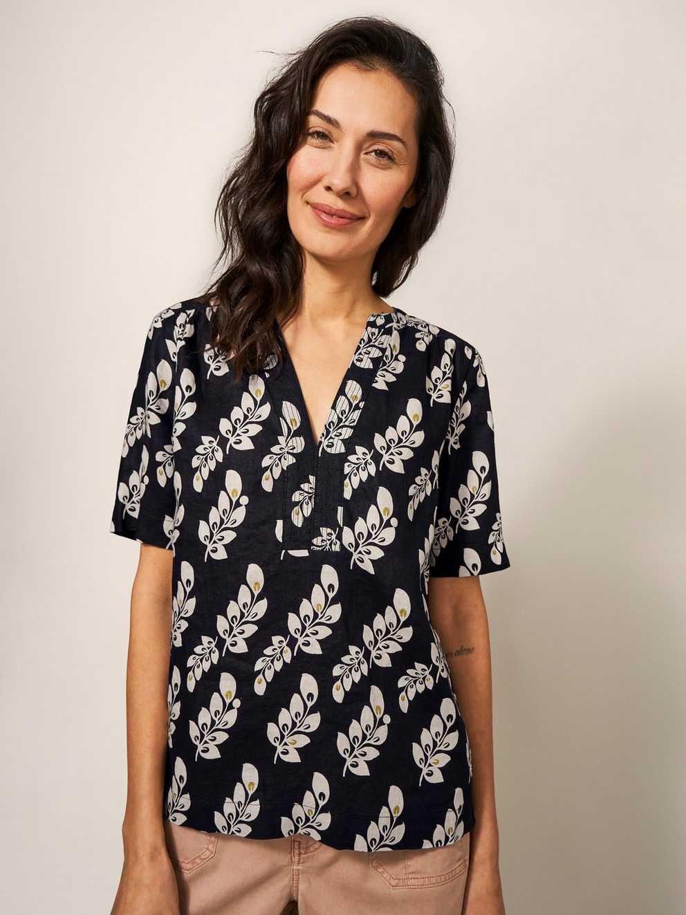 Women's Linen Tops | Linen Shirts & Vest Tops | White Stuff | White Stuff