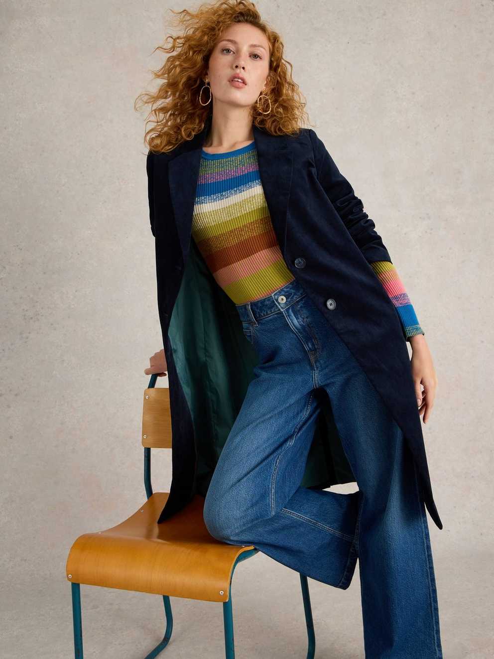 Velvet Coats And Jackets For Women | White Stuff | White Stuff