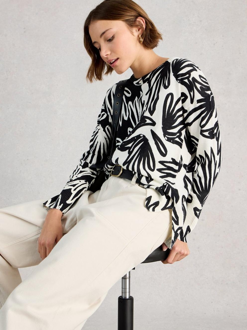 Olive Jumpers | Long Sleeve Cotton Jumpers | White Stuff