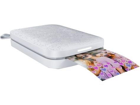 HP Sprocket 200 Printer + HP Zink Sticky-backed Paper 50 sheets (1RF43A ...