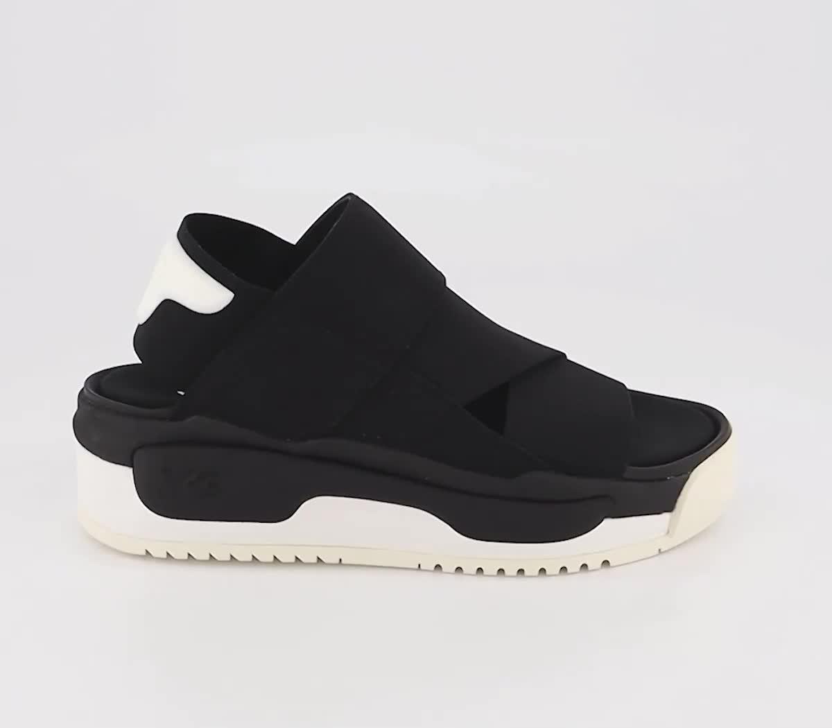 adidas Y-3 Y-3 Hokori Sandals Black Black Core White adidas Y-3 Y-3 Hokori Sandals Black Black Core White